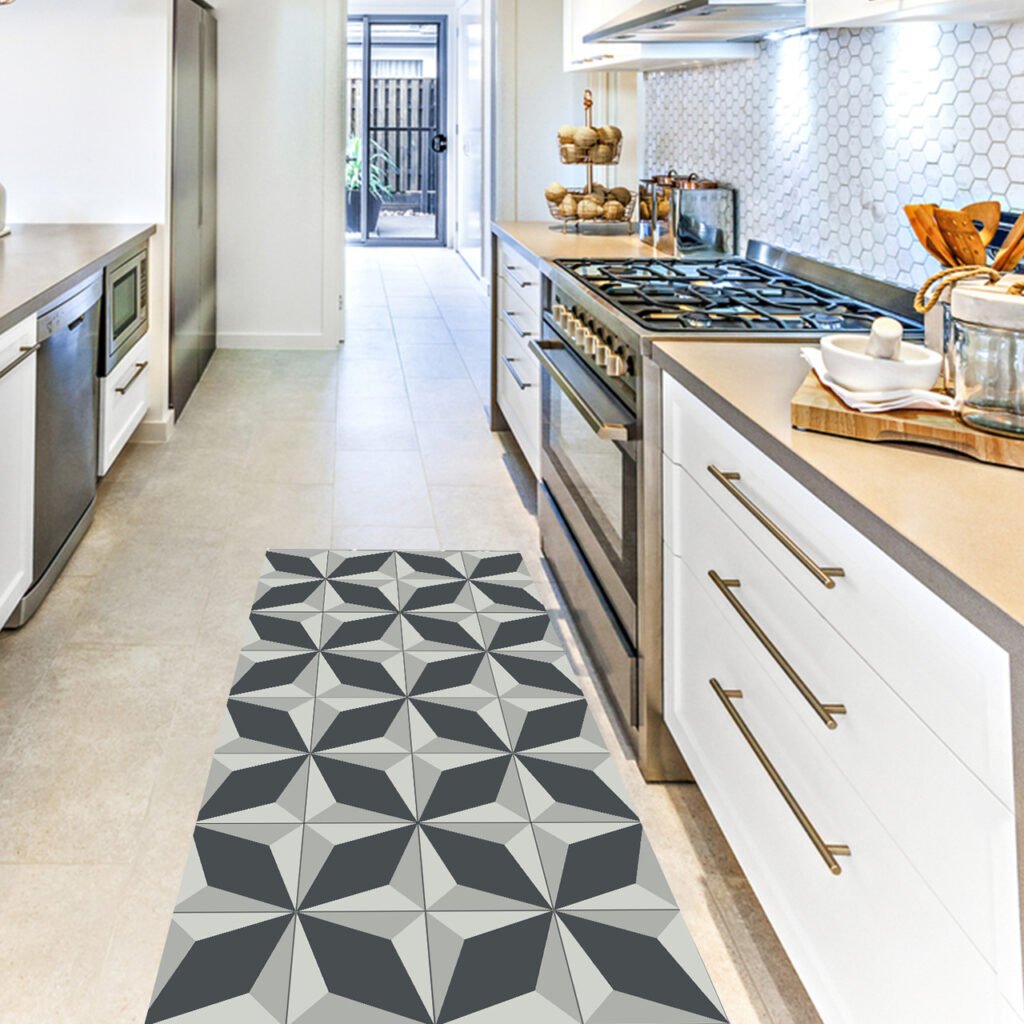 Grey Kitchen Mats - Artsy Mats