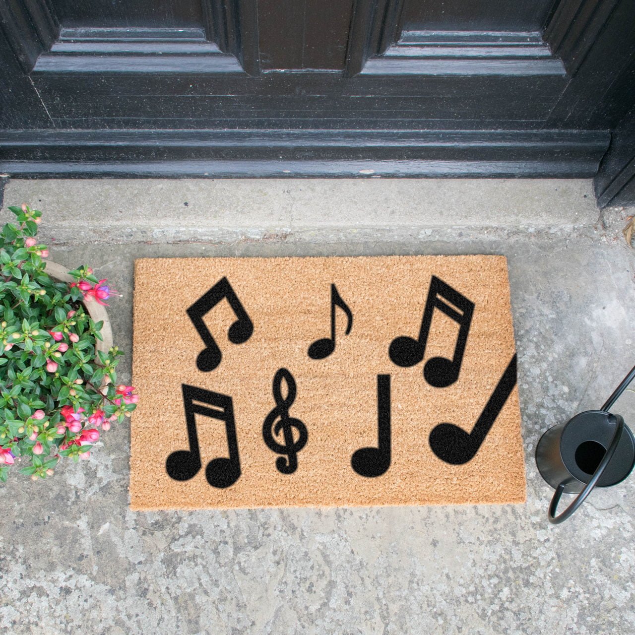 Music Notes Doormat - Artsy Mats
