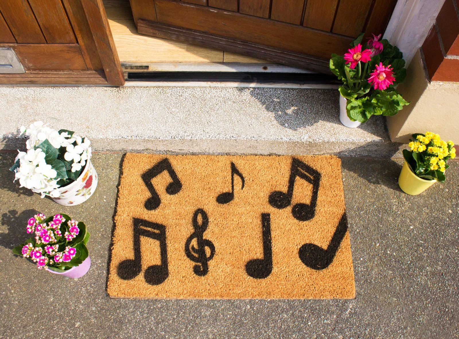 Music Notes Doormat - Artsy Mats