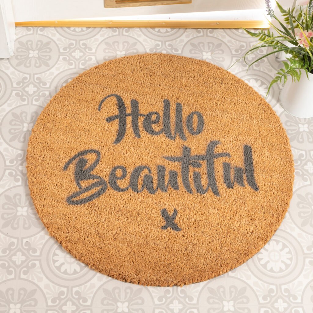 70cm Circle Doormat - Artsy Mats