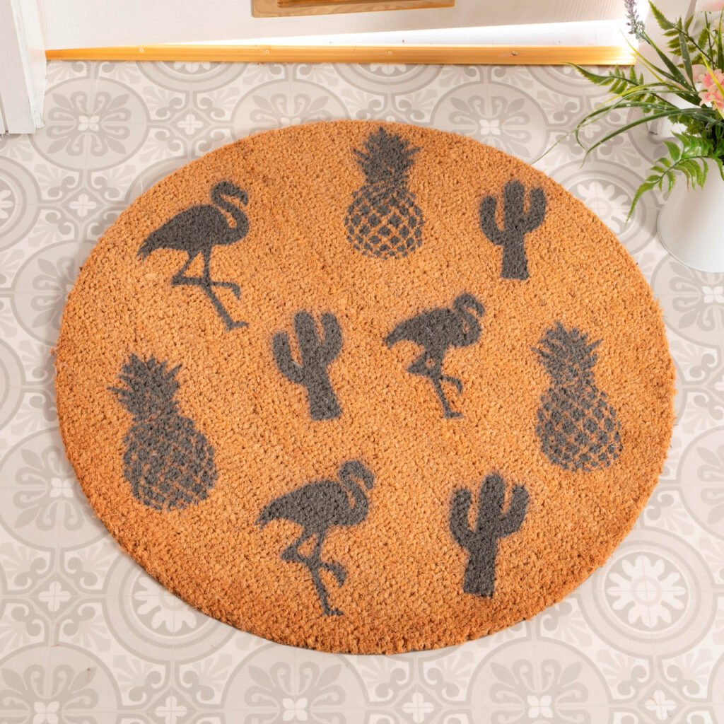 70cm Circle Doormat - Artsy Mats