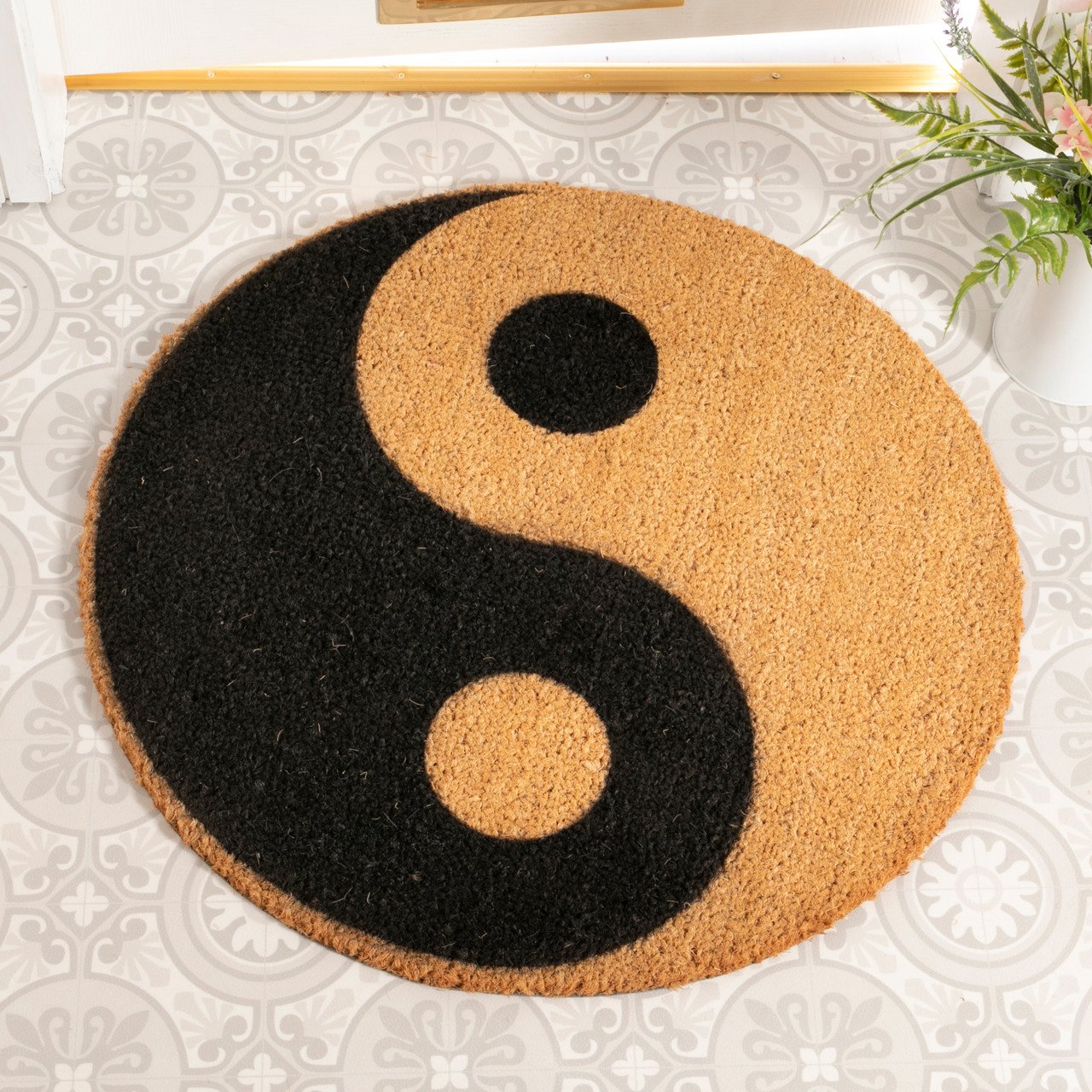 70cm Circle Doormat - Artsy Mats