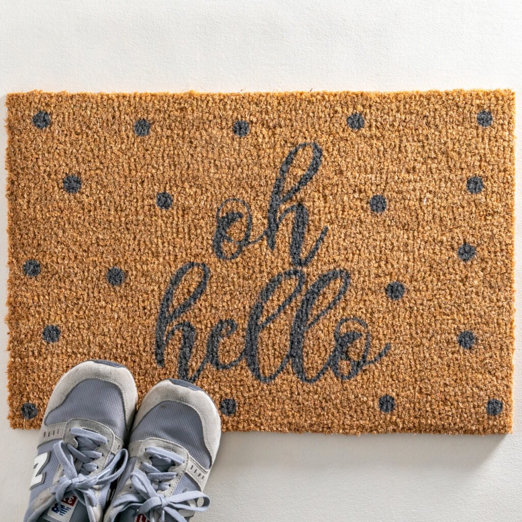 Grey Doormats - Artsy Mats