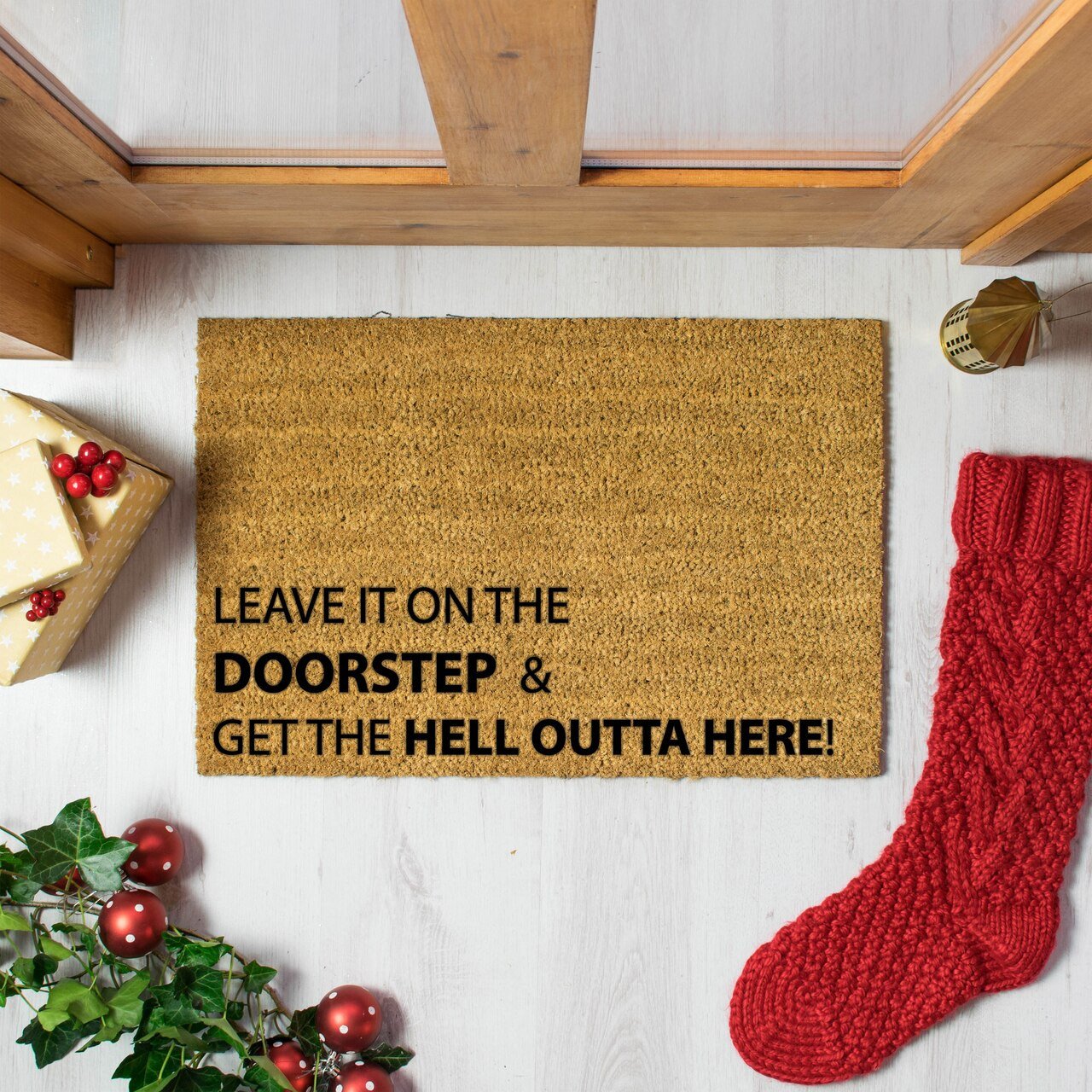 Christmas Doormats - Indoor & Outdoor Door Mats - Artsy Mats
